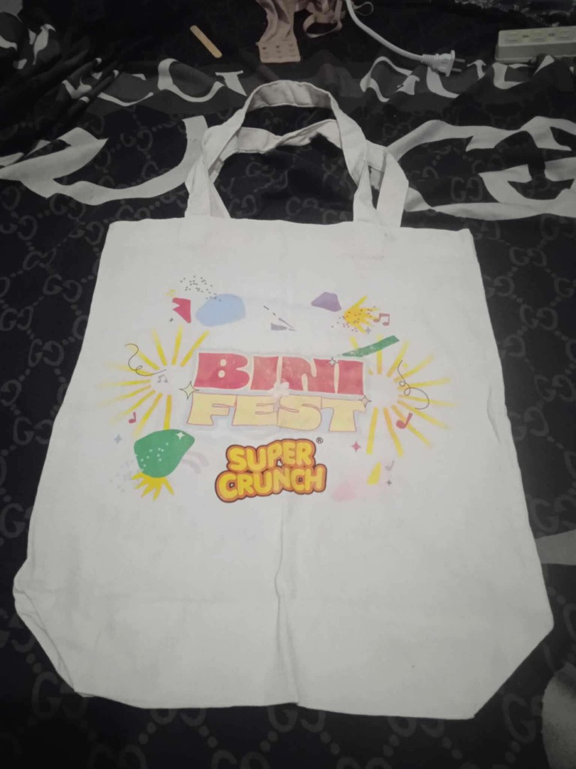 Official BINI Fest Signed Totebag, Hobbies & Toys, Memorabilia ...