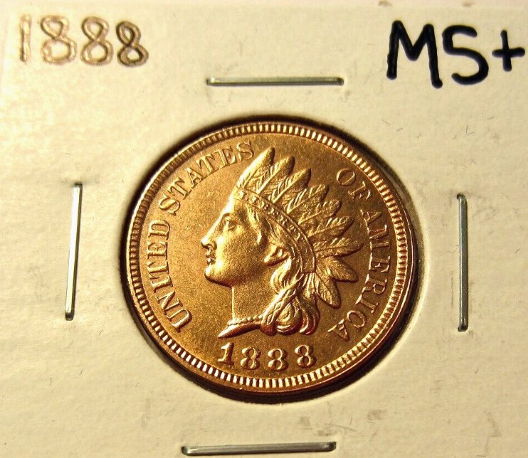 OLD US COIN ONE CENT 1888, Hobbies & Toys, Memorabilia & Collectibles ...