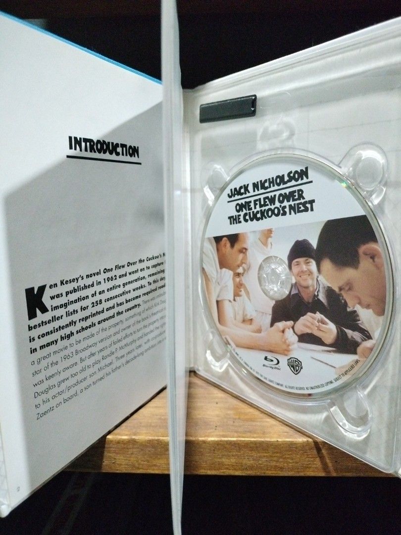 One Flew Over The Cuckoo's Nest original Digibook Blu-ray, TV & Home Appliances, TV ...