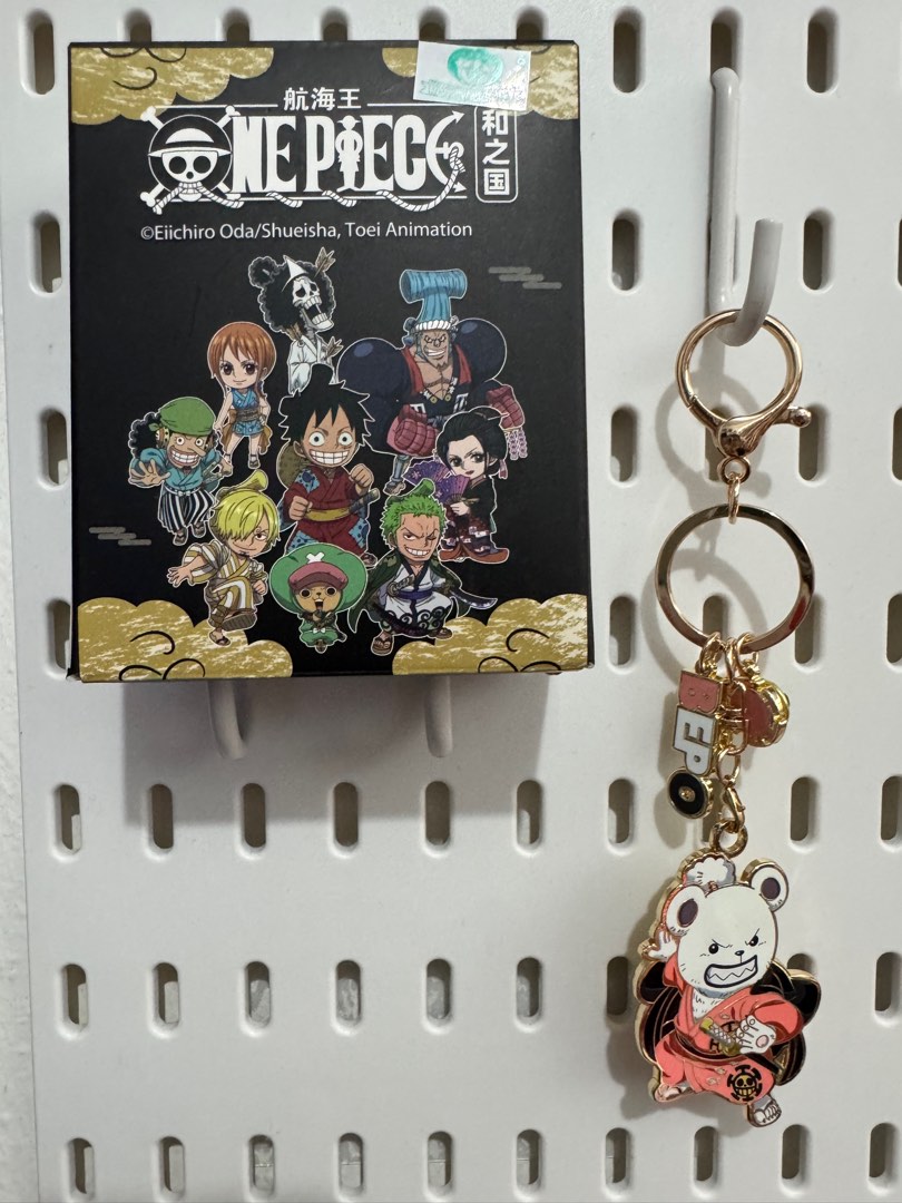 One Piece blind box metal keychain "Bepo" Secret, Hobbies & Toys ...