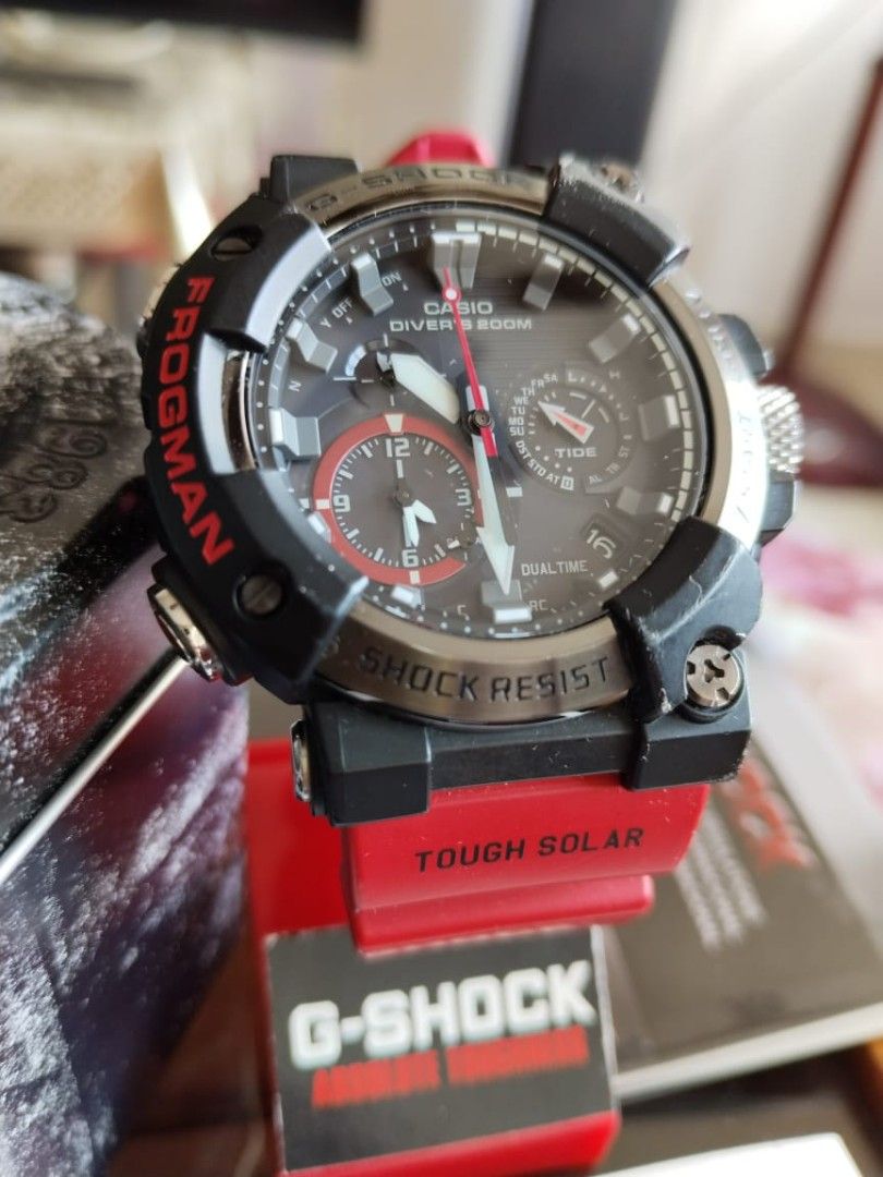 Original Frogman G-shock GWF A1000, Men's Fashion, Watches ...