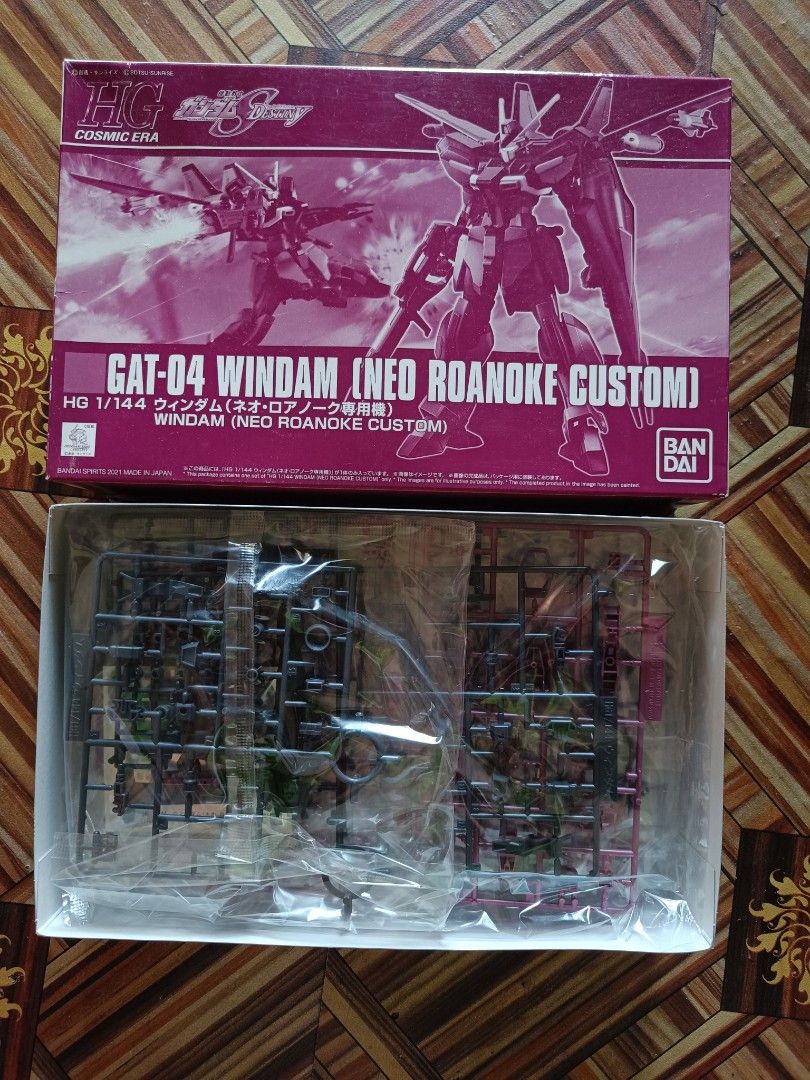 Pbandai Hg gundam Seed Destiny Gat-04 Windam(Neo Roanoke Custom ...