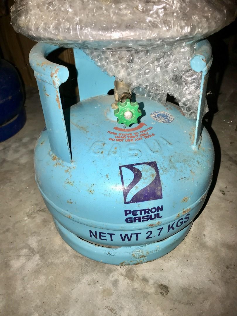 Petron Gasul/Fiesta Gas Tank | 11kg Tank + 2.7kg Gasulette, TV & Home Appliances, Kitchen ...