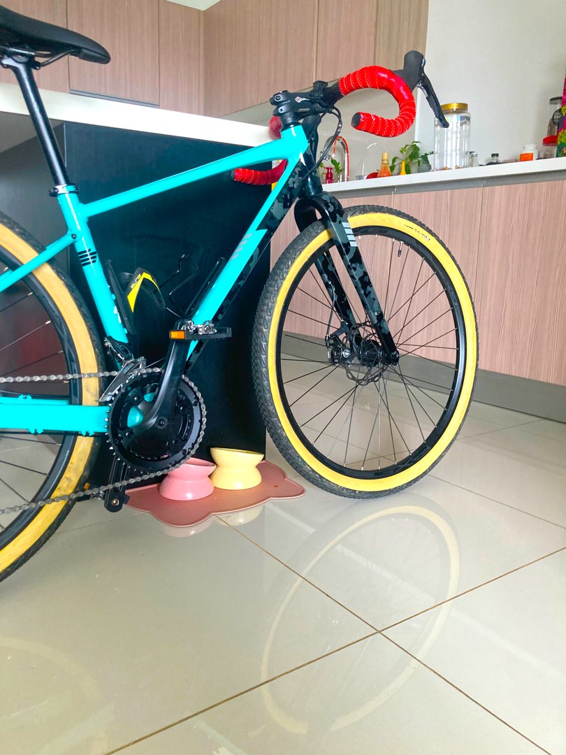 Polygon bend r2 gravel touring small sora, Sports Equipment, Bicycles ...