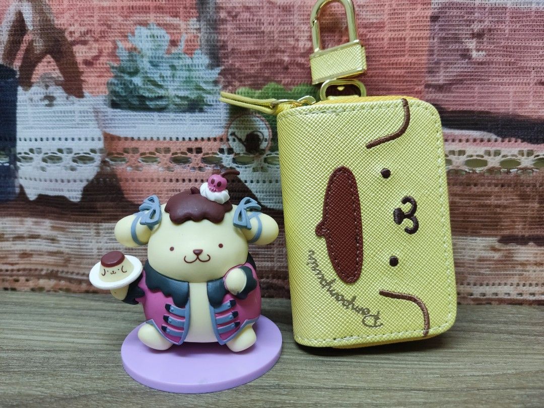 Pompompurin key cases with figure, Women's Fashion, Bags & Wallets ...