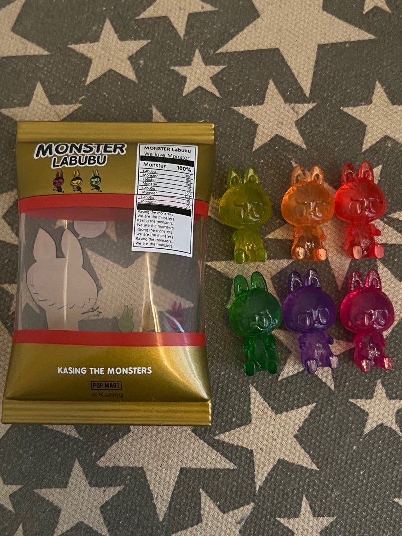 Popmart Labubu Monster Candy Series - Gummy Candy, Hobbies & Toys, Toys ...