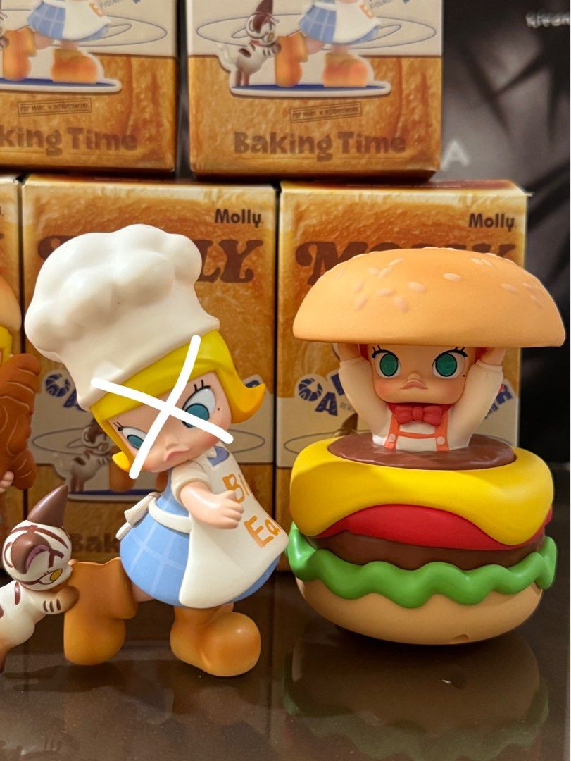 Popmart Molly Burger, Hobbies & Toys, Toys & Games on Carousell