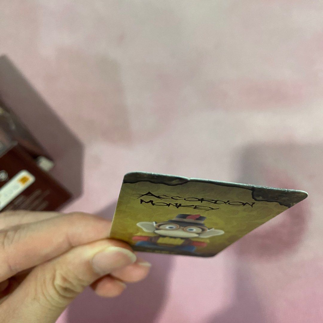 Popmart The Conjuring Accordion Monkey, Hobbies & Toys, Memorabilia ...