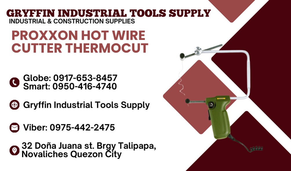 Proxxon Hot Wire Cutter Thermocut, Commercial & Industrial, Industrial ...