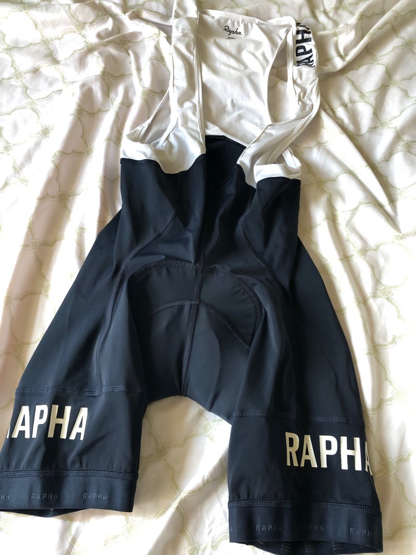Rapha pro team training bibs navy small, Men's Fashion, Activewear on Carousell