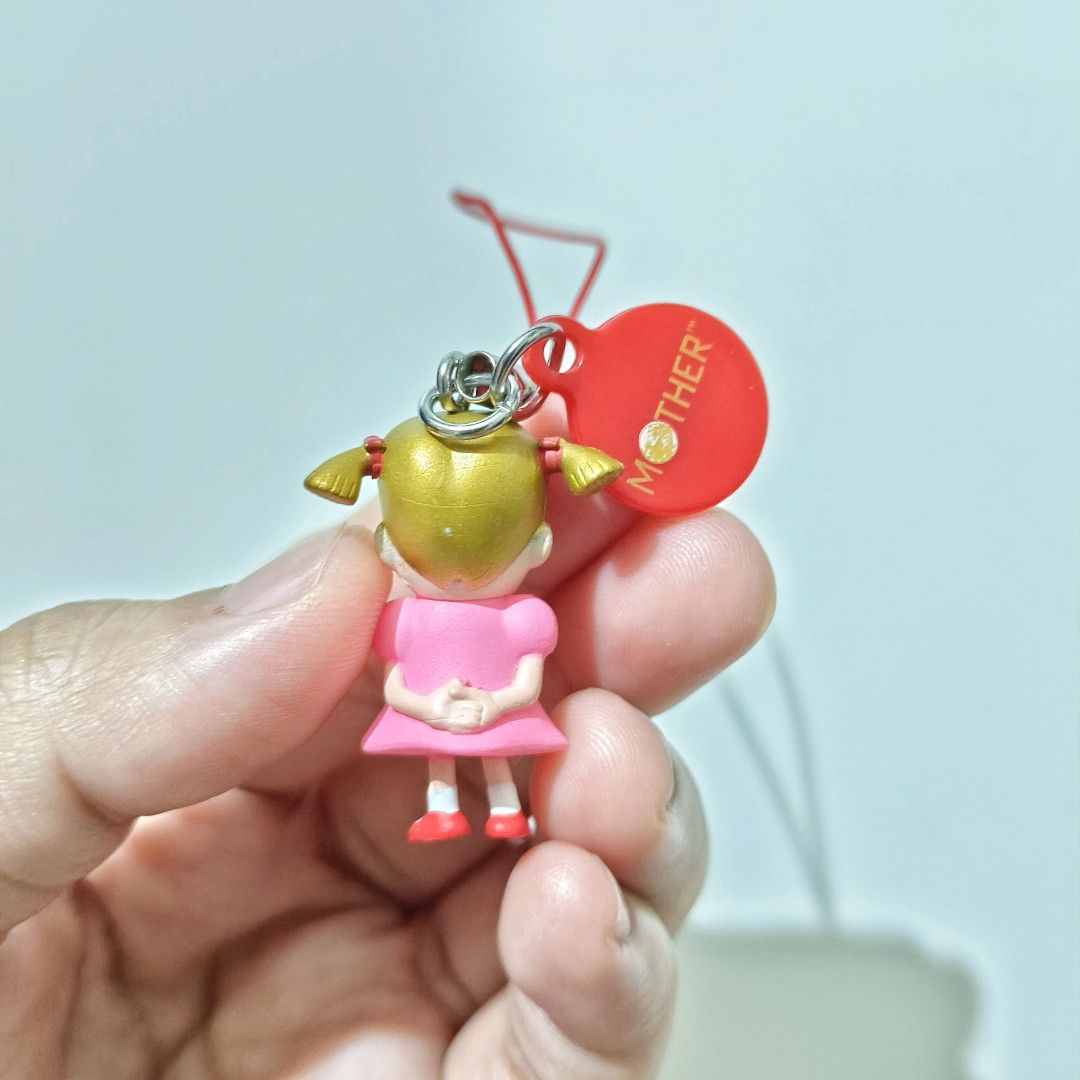 rare nintendo mother earth earthbound beginnings ana charm keychain ...