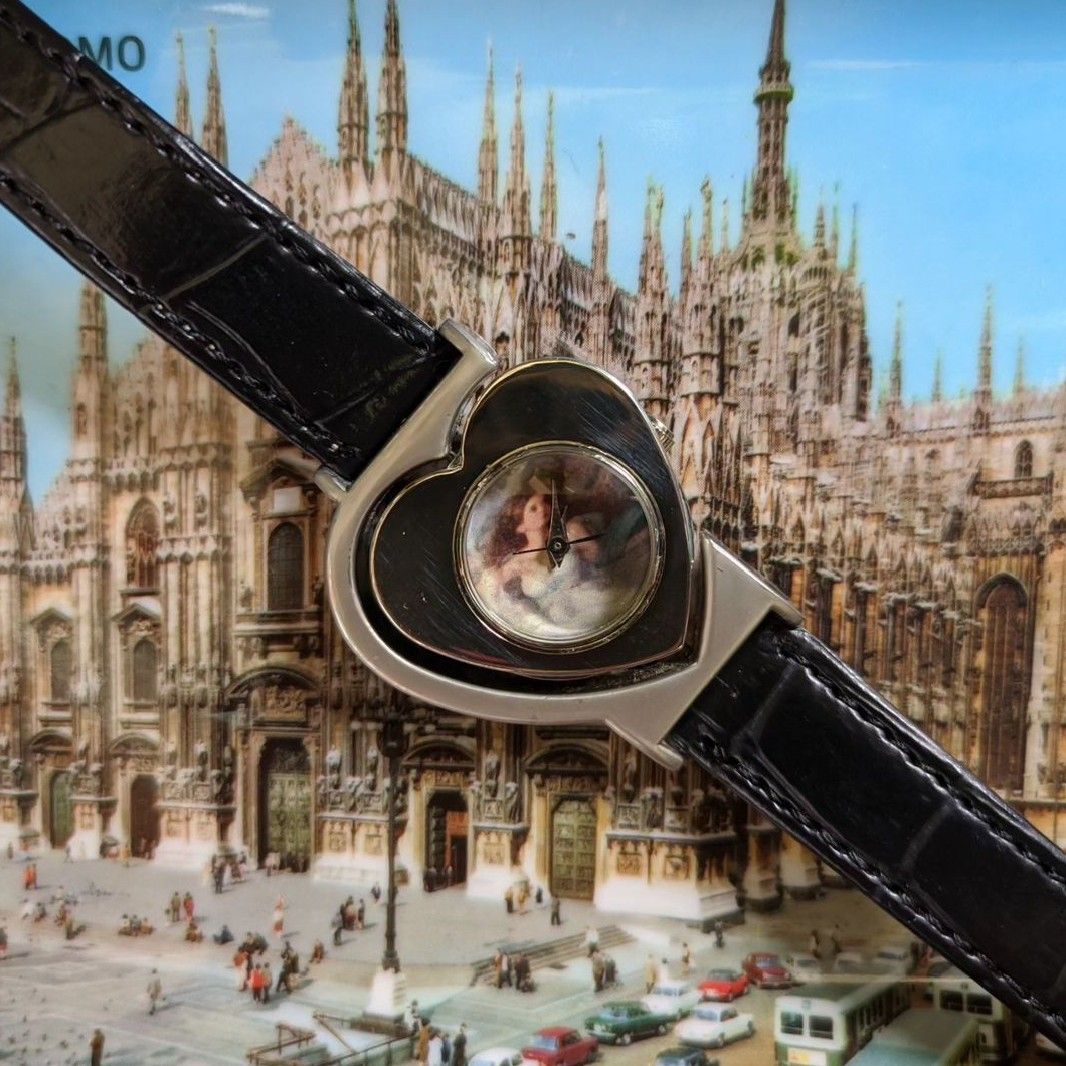 Renaissance Goddess Flipped-Heart Vintage Watch jam tangan, not ...