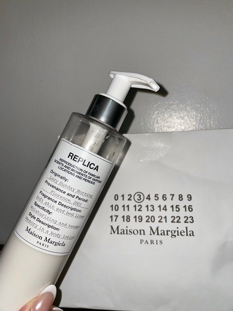 Replica Lazy Sunday Morning Body Lotion with Lush Super Milk Hair ...