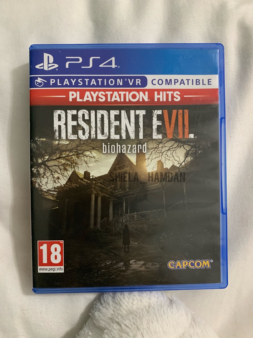 RESIDENT EVIL BIOHAZARD - PS4 GAME, Video Gaming, Video Games ...