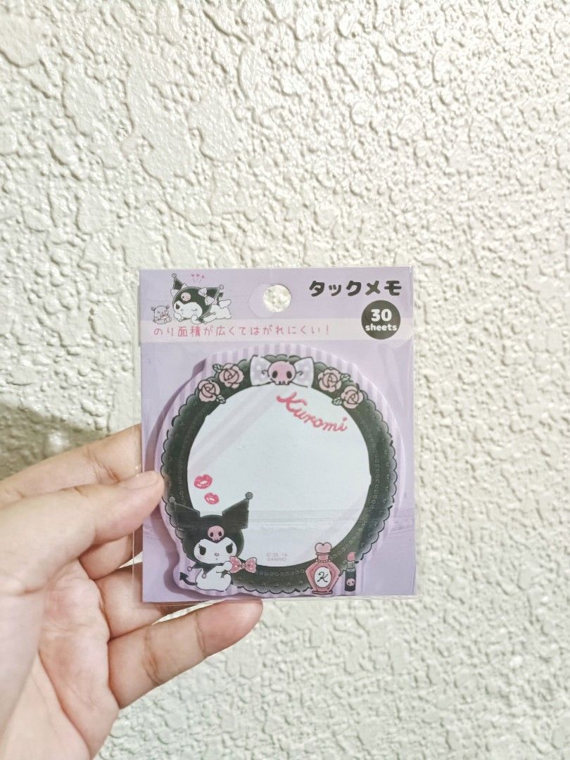 Sanrio Kuromi Sticky Notes, Hobbies & Toys, Stationary & Craft, Other ...