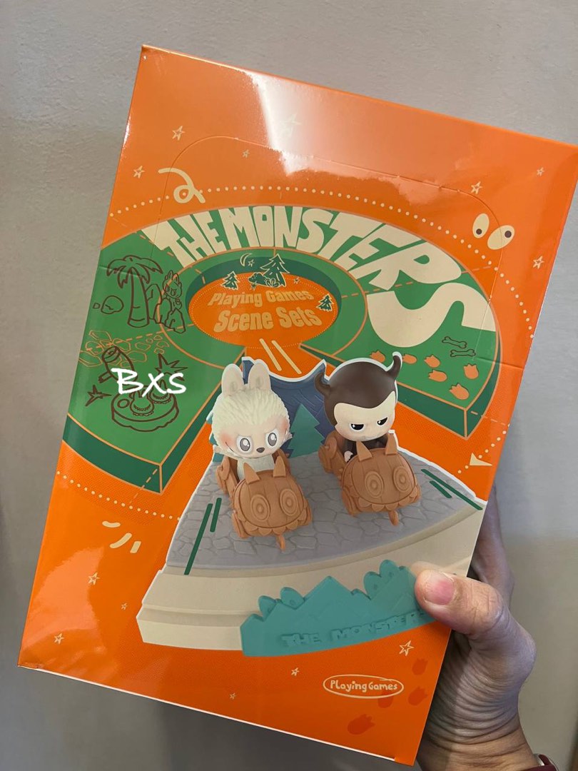 Sealed case Authentic Popmart POP MART THE MONSTERS Playing Games ...