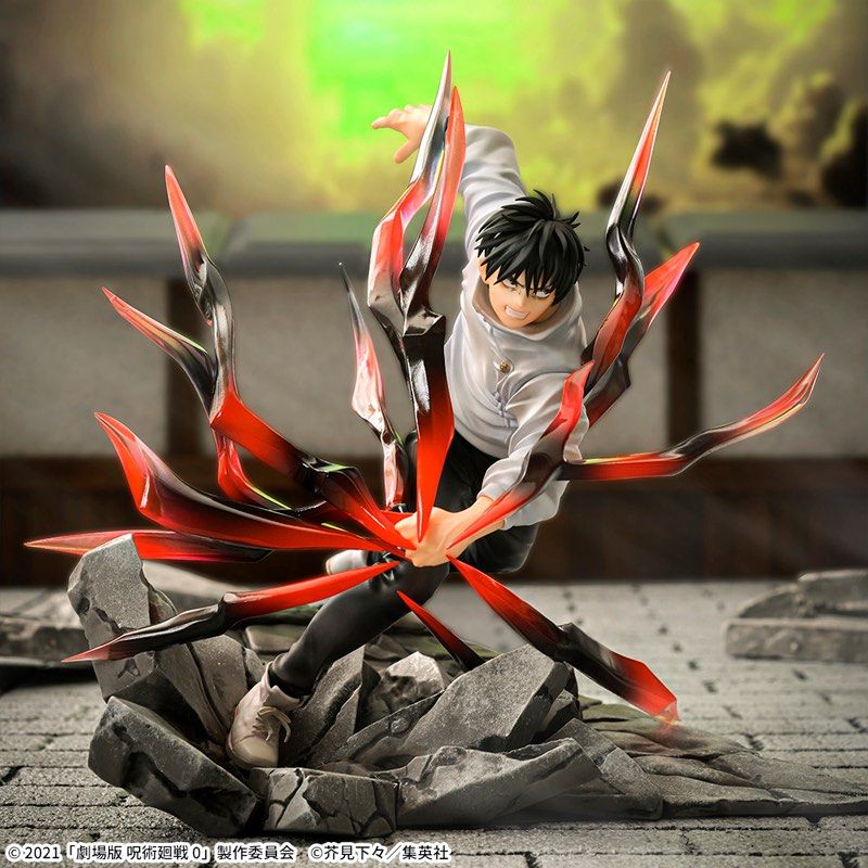 SEGA Luminasta Jujutsu Kaisen The Movie 0 Yuta Okkotsu Figure Black Flash Japan Ver Kuro Shan ...