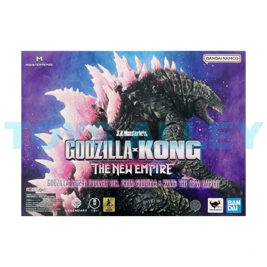 S.H.MonsterArts SHM Godzila Evolved ver. [ 2024 ] - Godzilla X Kong ...