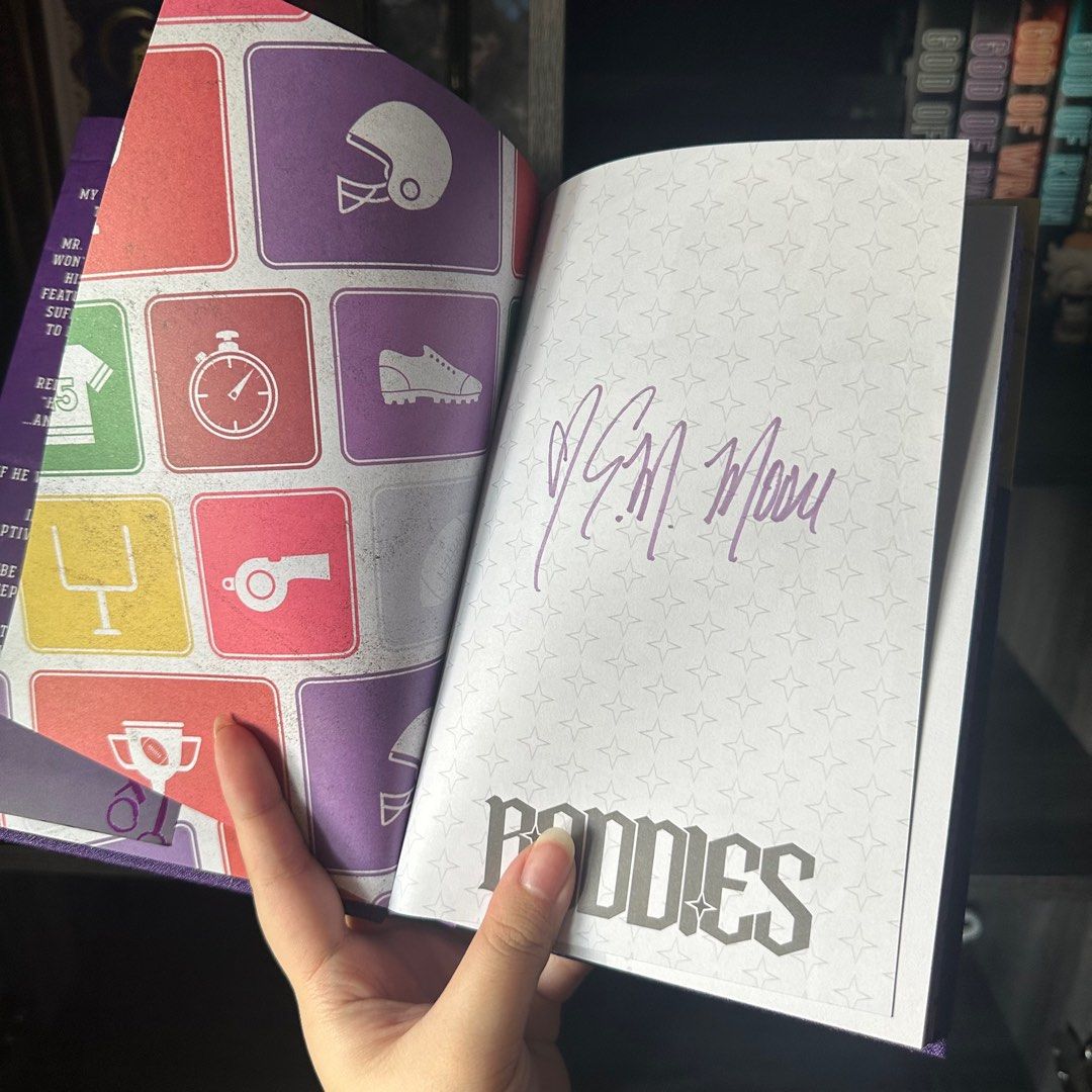 [WTS] Signed Free Fall E. M. Moore Baddies Book Box Special Edition ...
