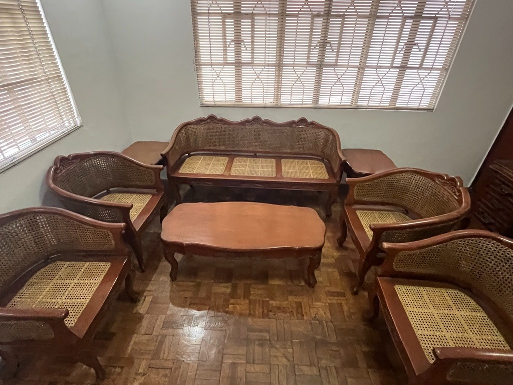 Solid wood Solihiya Sala / Living Room Set, Furniture & Home Living ...