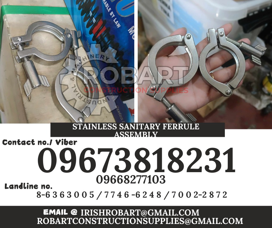 Stainless sanitary ferrule assembly, Commercial & Industrial ...