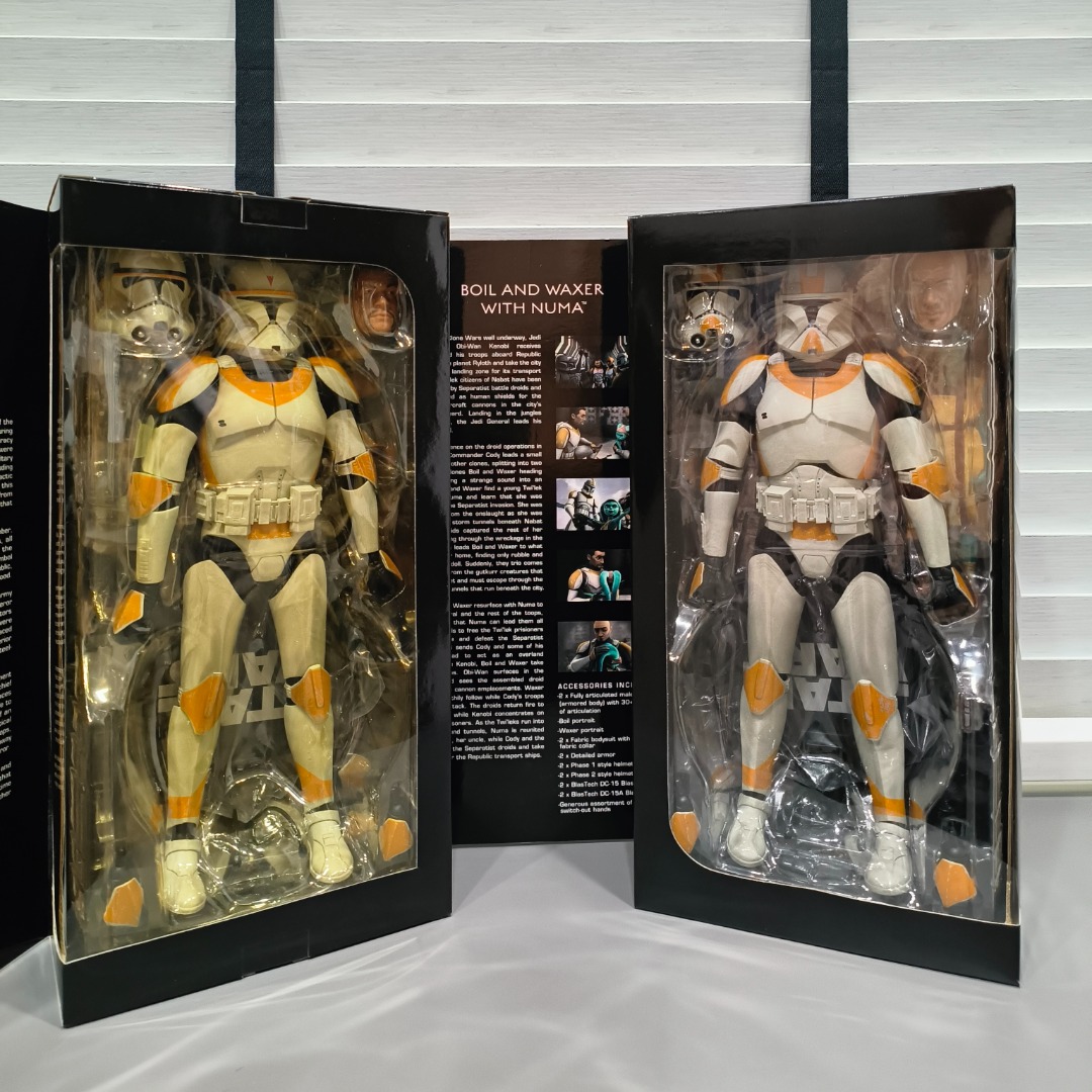 Star Wars 1/6 Scale Boil and Waxer with Numa Sixth Scale Figure ...
