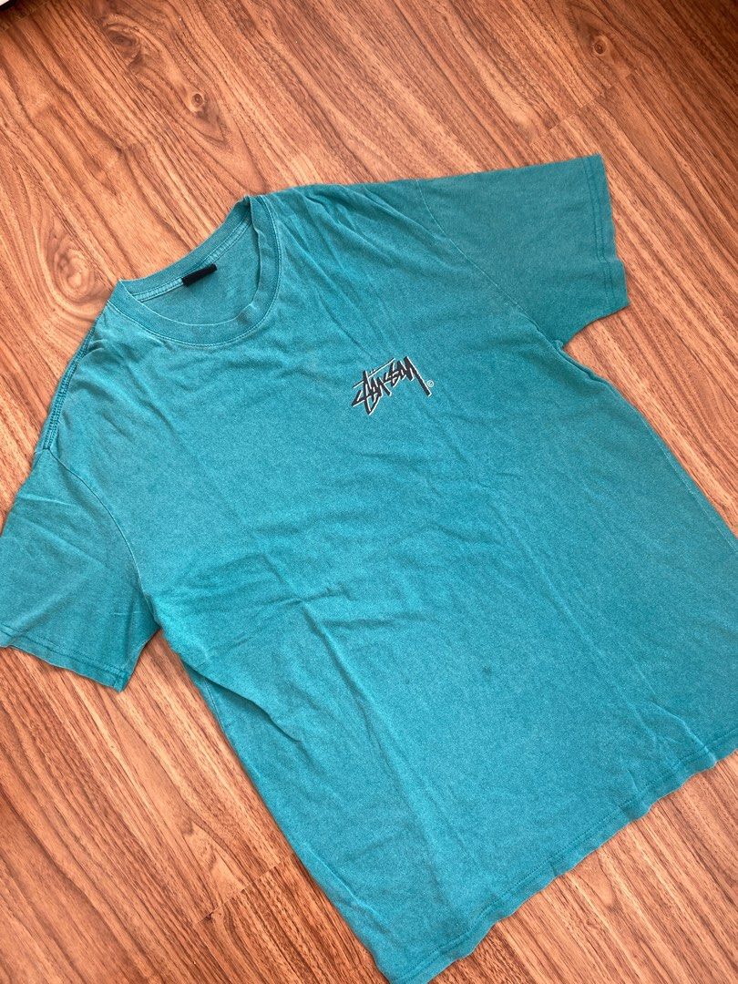 Stussy - Shadow Stock Logo Pigment, Men's Fashion, Tops & Sets, Tshirts ...