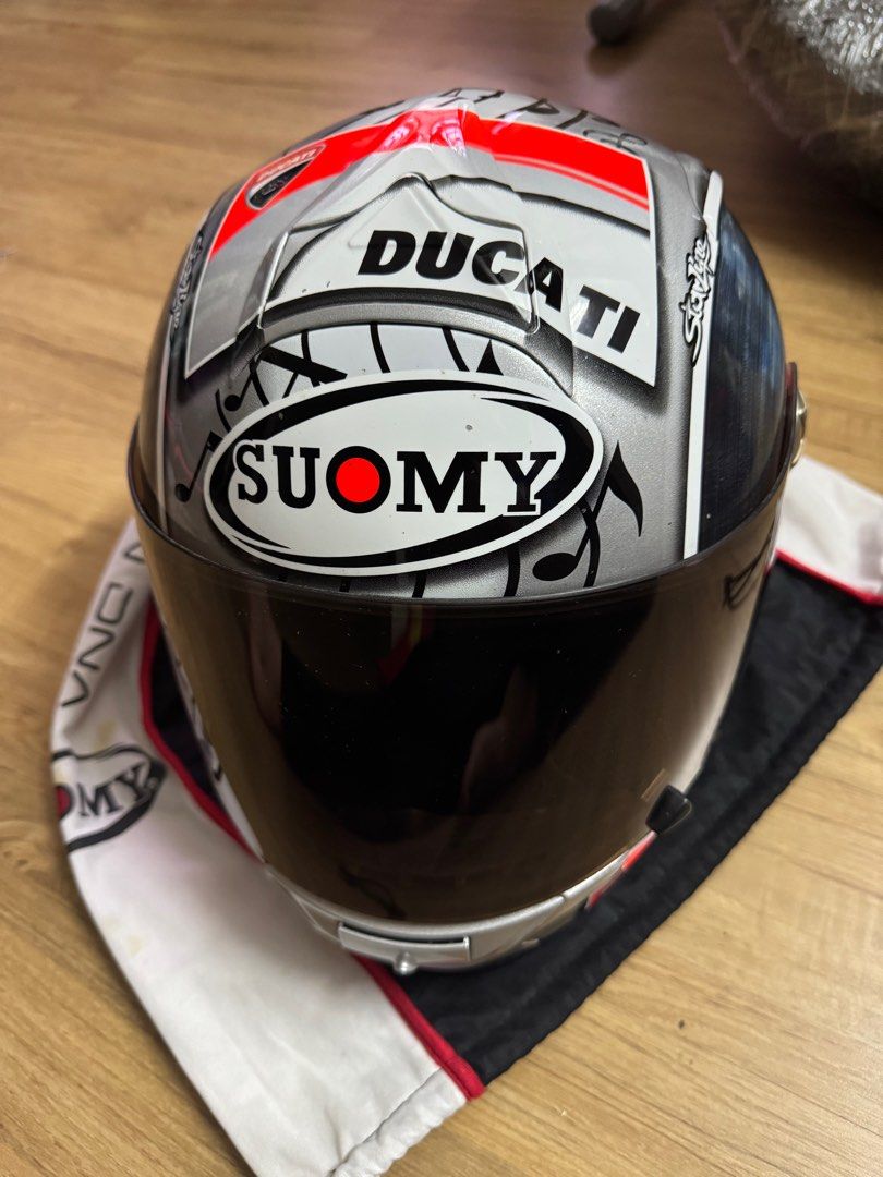 Suomy Ducati Fullface Helmet, Auto Accessories on Carousell
