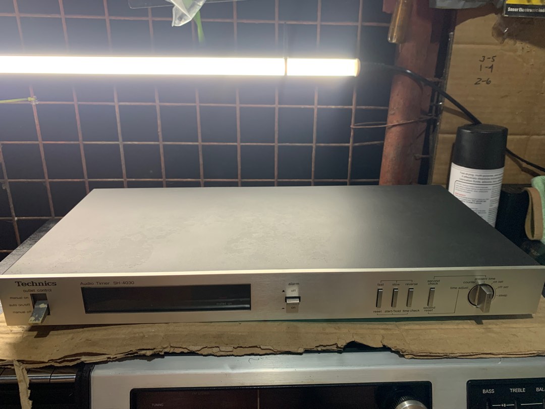 TECHNICS AUDIO TIMER SH-4030 AC 110 VOLTS 50/60 MADE IN JAPAN, Audio ...