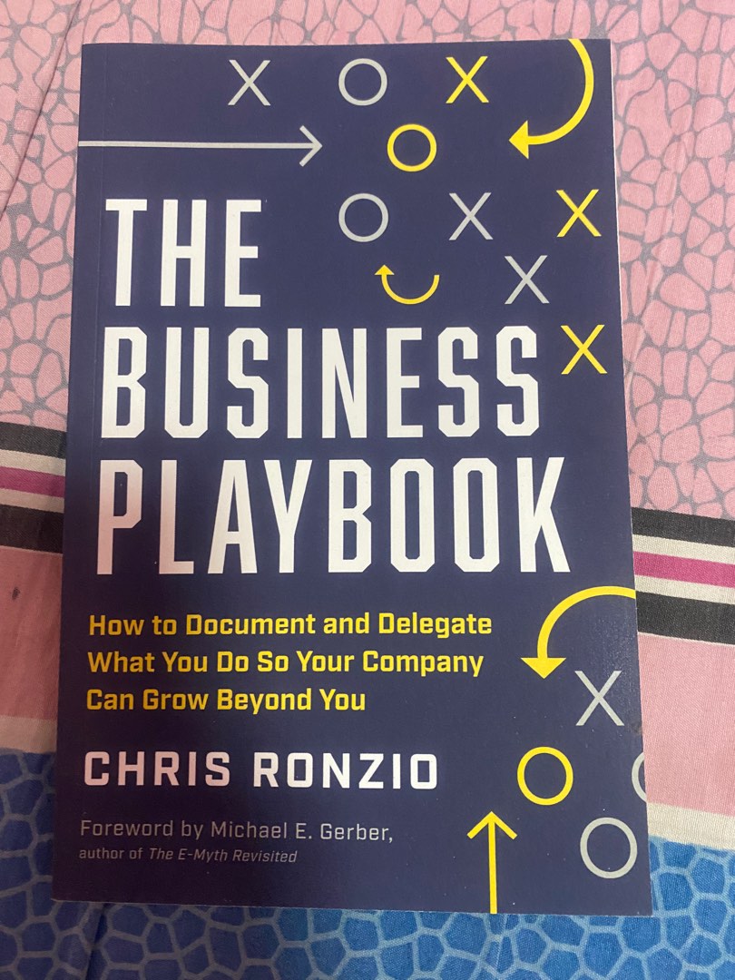 The Business Playbook by Chris Ronzio, Hobbies & Toys, Books ...