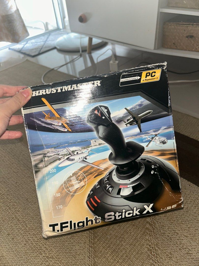 THRUSTMASTER T.Flight Stick X, Video Gaming, Gaming Accessories ...