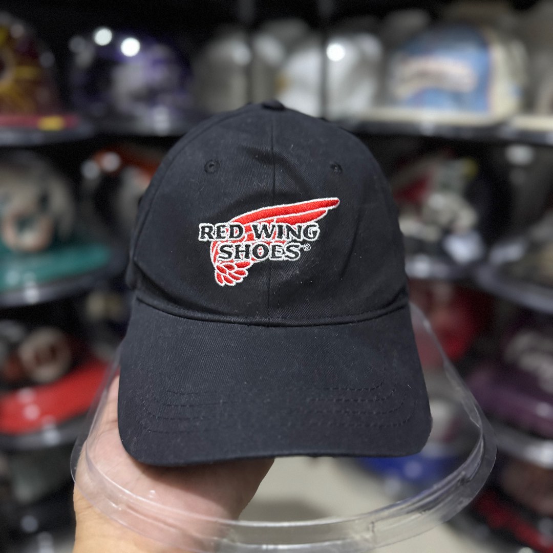 Topi red wing shoes redwing, Fesyen Pria, Aksesoris, Topi di Carousell