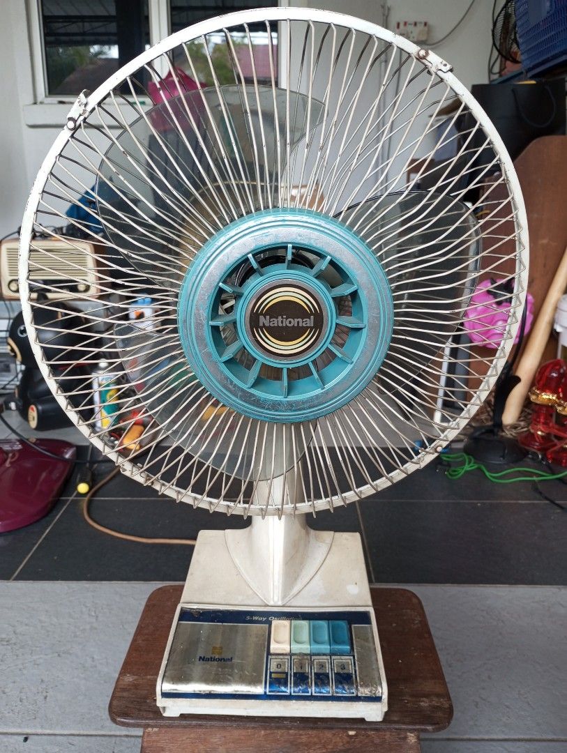 Vintage National 12" Table Fan, Hobbies & Toys, Collectibles ...