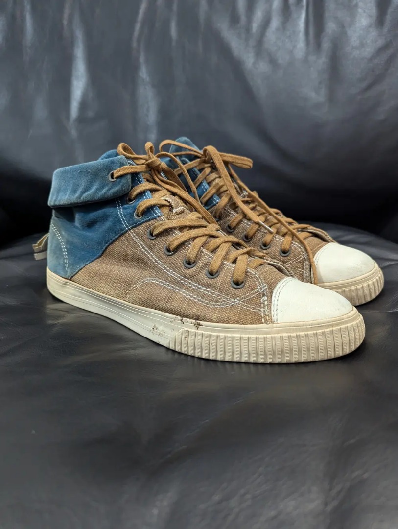 Visvim Gabo Two Tone High Top, Men's Fashion, Footwear, Sneakers on ...