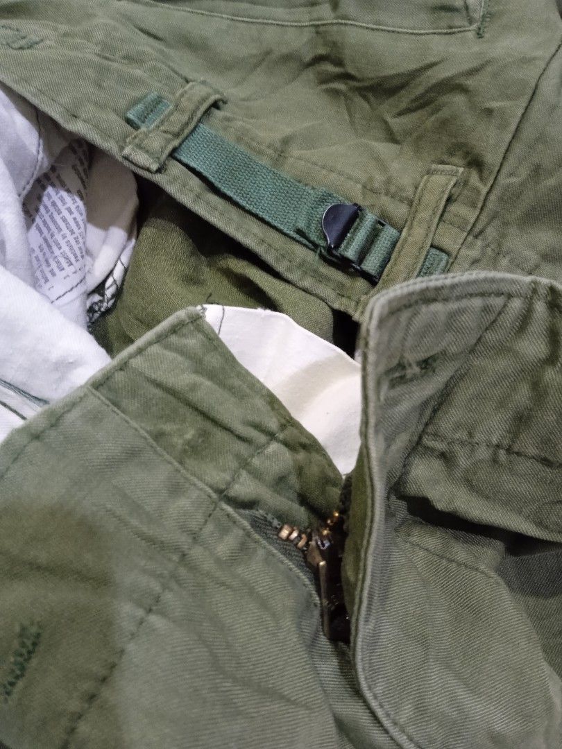 Vtg 70s US Army M65 OG107 Short Cargo Trousers Vietnam War, Men's ...