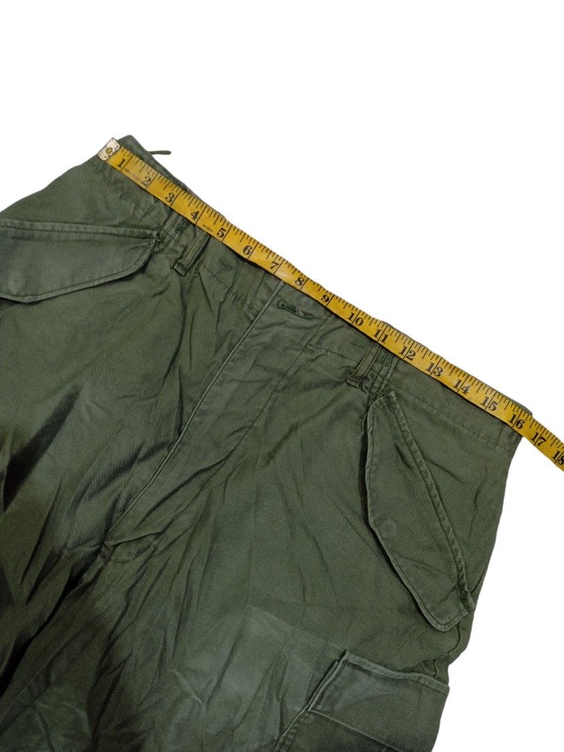 Vtg 70s US Army M65 OG107 Short Cargo Trousers Vietnam War, Men's ...