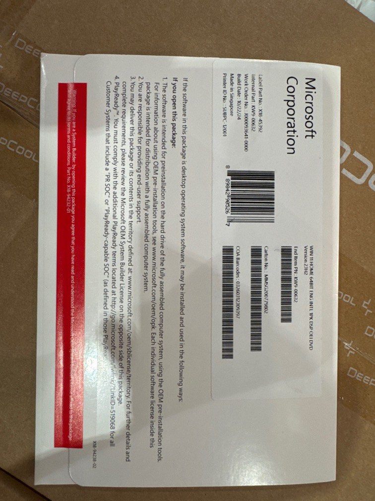 Windows 11 Home Oem ( Promo Price 1 Unit only ), Computers & Tech ...