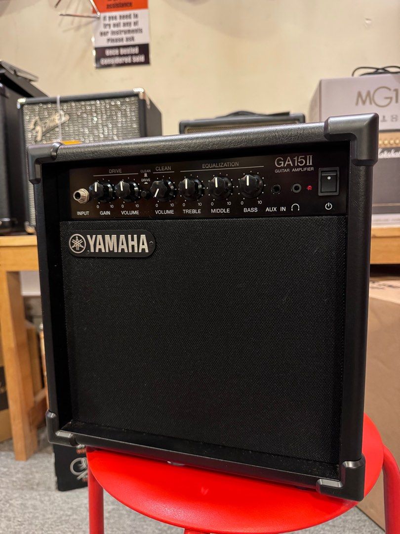 Yamaha GA15 II Electric Guitar Amp, Hobbies & Toys, Music & Media, Musical Instruments on Carousell