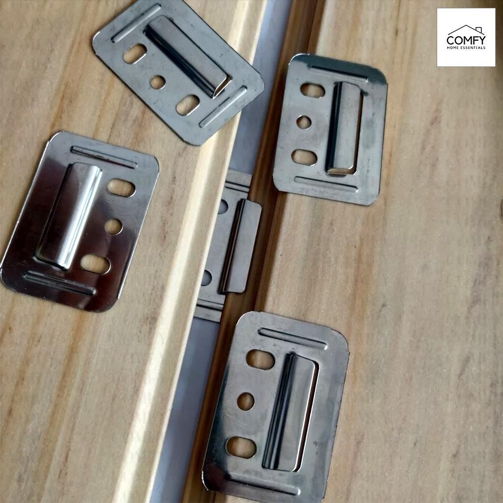 100PCS WPC Clip Stainless Steel Wood Plastic Composite Wall Clip ...