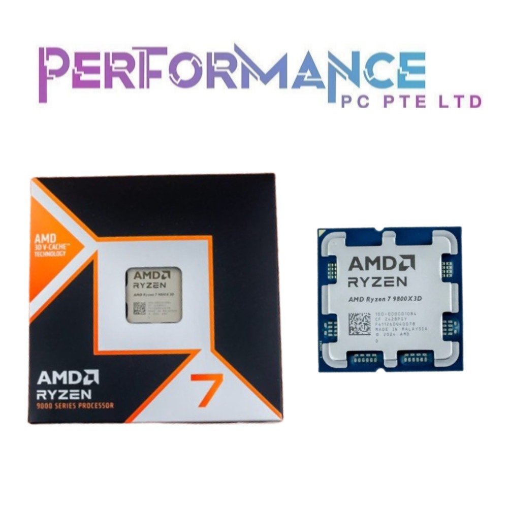 (2024) AMD Ryzen 7 9800X3D 9000 Series Desktop Processor Boxed Set (3 ...