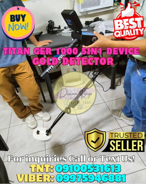45 METERS DEPTH TITAN GER 1000 RADAR RADIATION GOLD DETECTOR ...