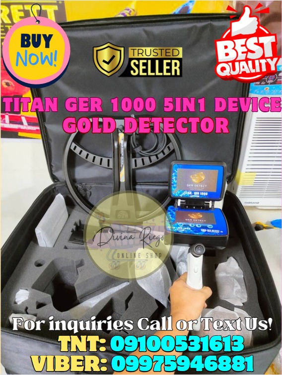 45 METERS DEPTH TITAN GER 1000 RADAR RADIATION GOLD DETECTOR ...