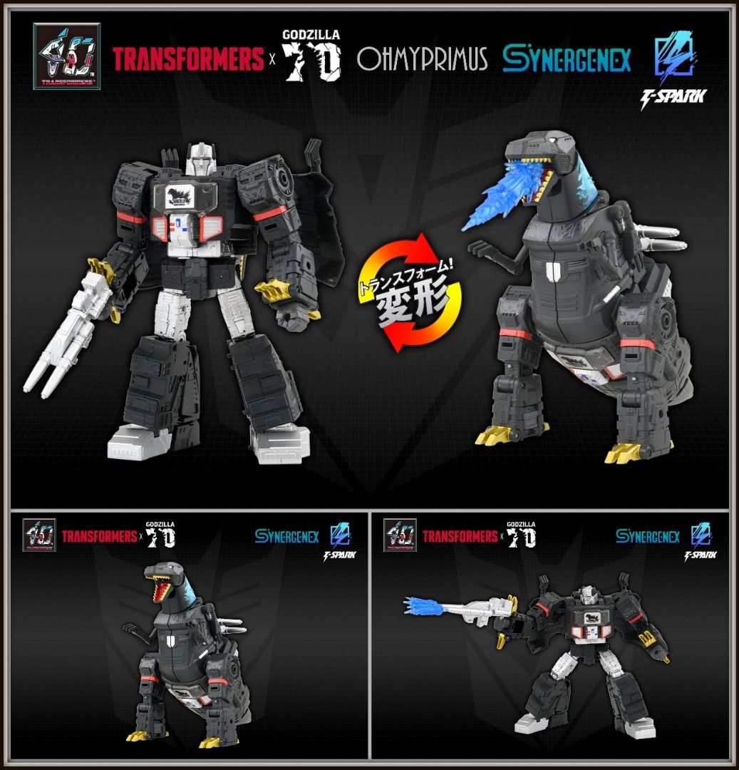 ⭐️ [𝗣𝗿𝗲-𝗼𝗿𝗱𝗲𝗿] Takara Tomy - Transformers x Godzilla - Megatron Type ...