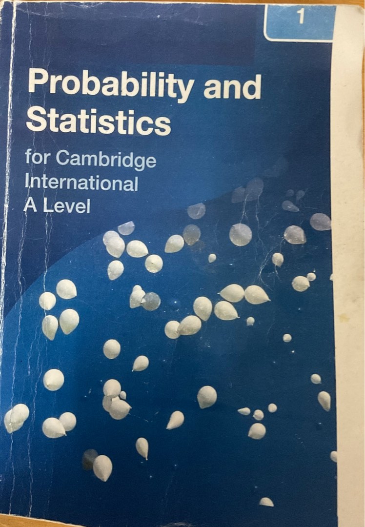 A level statistics textbook AS, Hobbies & Toys, Books & Magazines ...