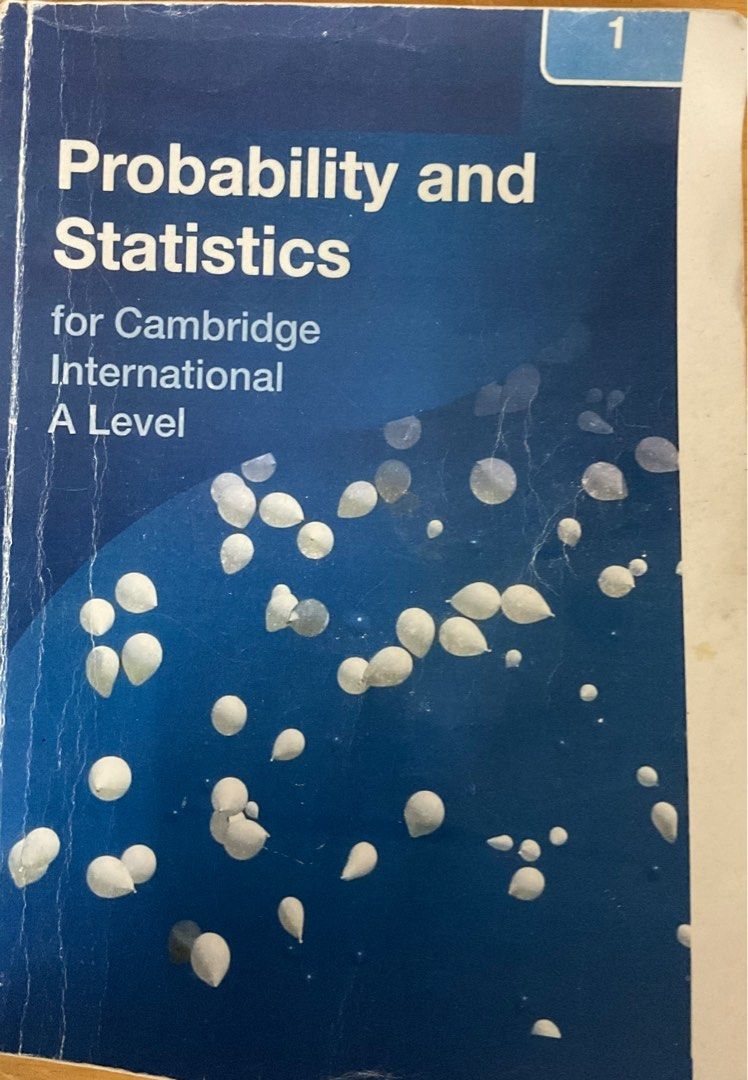 A level statistics textbook AS, Hobbies & Toys, Books & Magazines ...