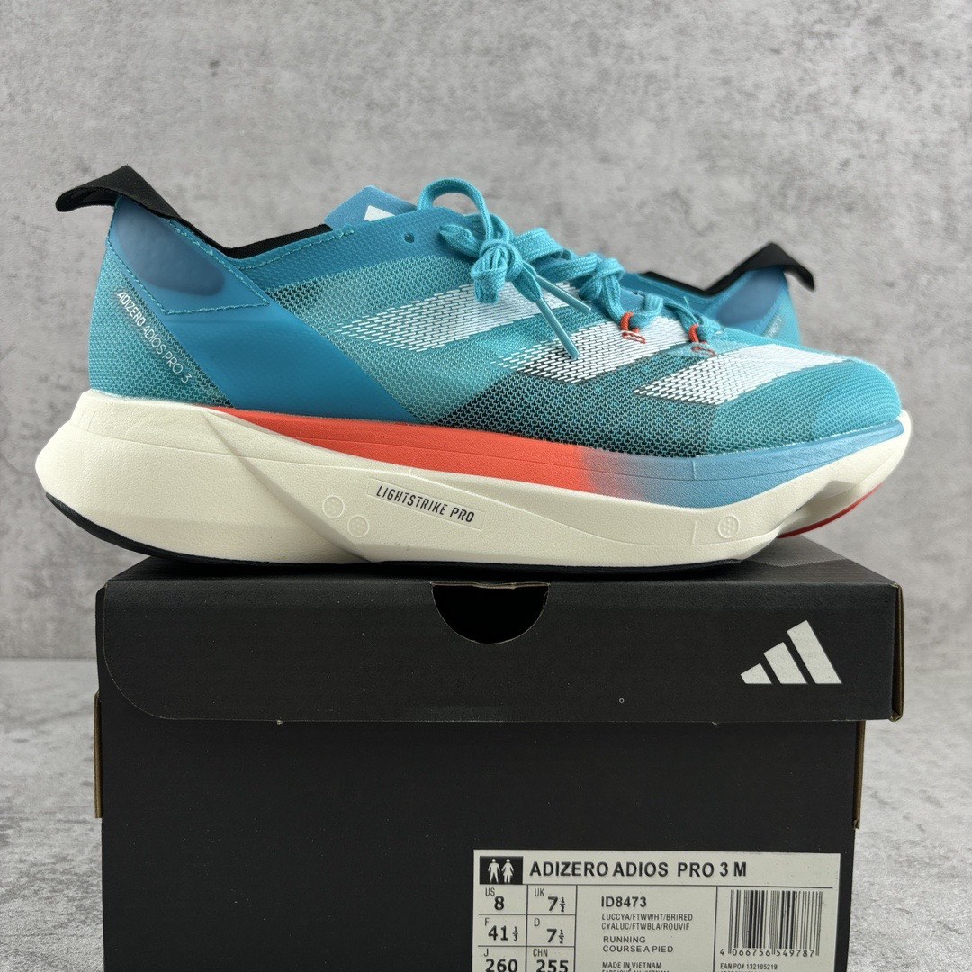 Adidas Adizero Adios Pro 3 (ID8473) unisex preorder, Fesyen Pria ...