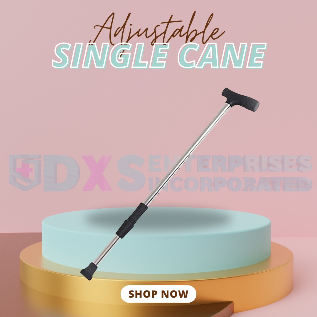 ADJUSTABLE SINGLE CANE, Health & Nutrition, Medical Supplies & Tools on ...