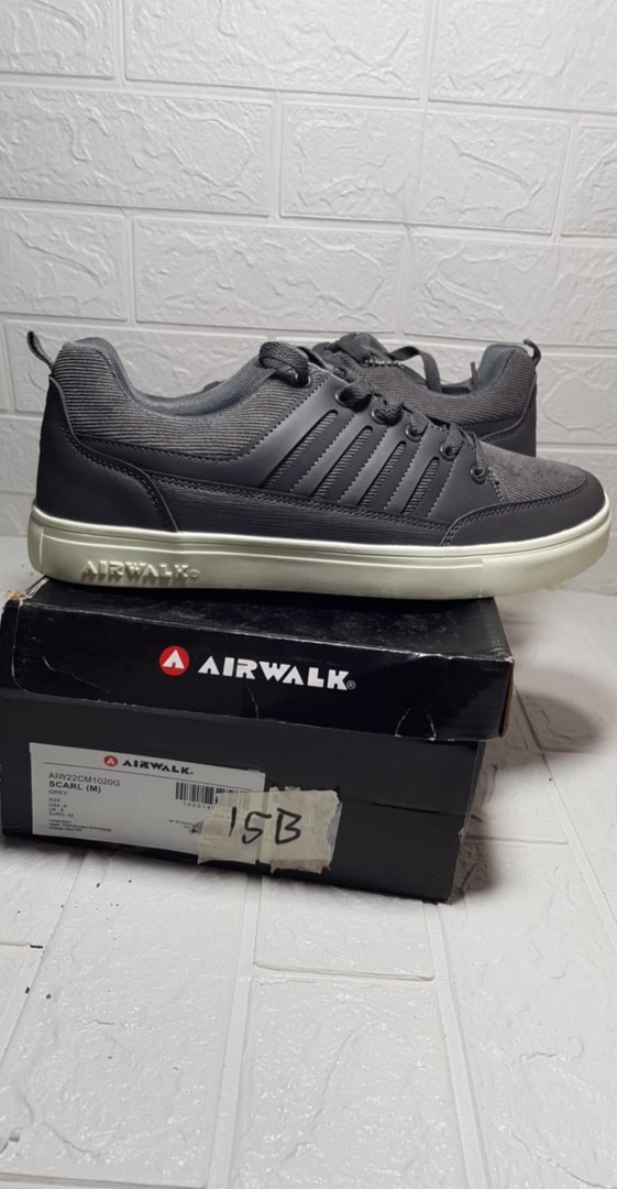Airwalk Sneakers - Scarl (Grey) for Men, Men's Fashion, Footwear ...
