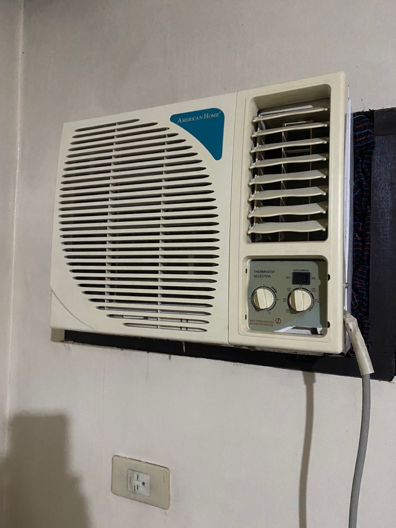 American Home aircon (Manual) 1HP, TV & Home Appliances, Air ...