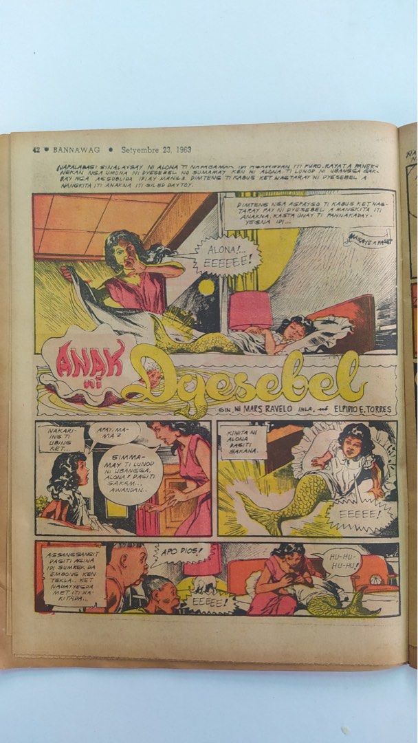 Anak ni Dyesebel by Mars Ravelo - Sept 23, 1963 Bannawag Komiks ...